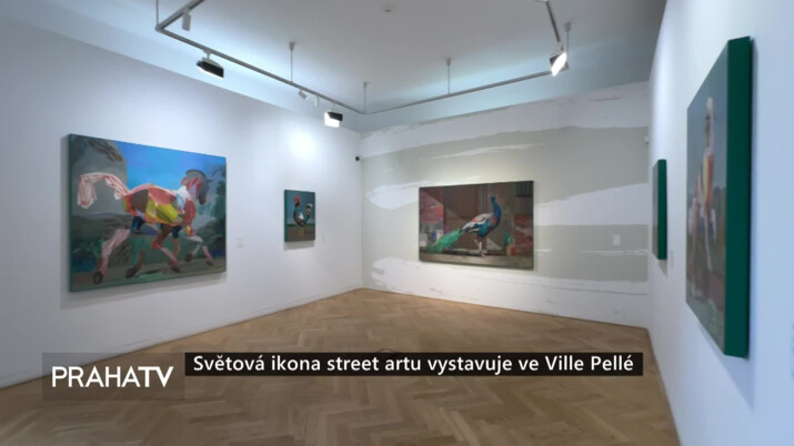 Světová ikona street artu vystavuje ve Ville Pellé | Regio TV1